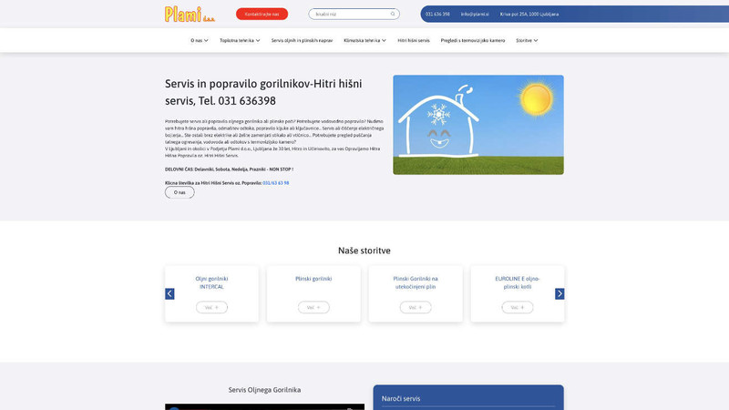 Plami - Spletne strani - Web development, Cloud Software service and ...
